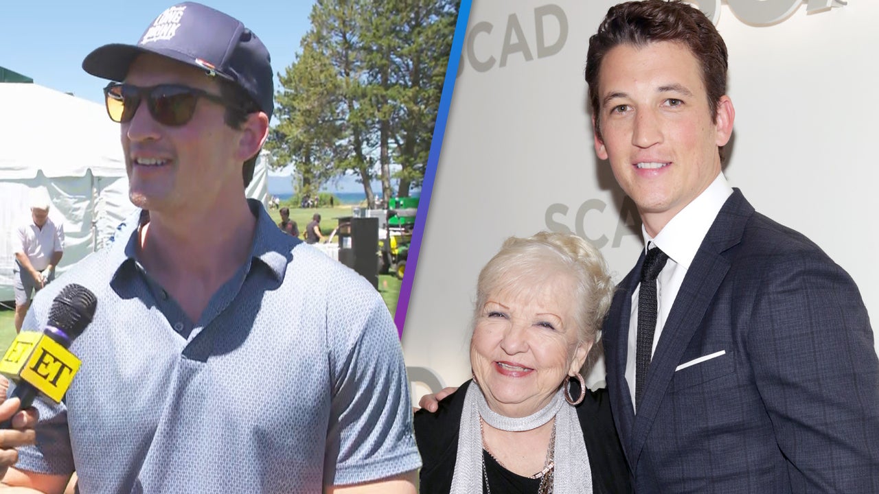Miles Teller Reacts to His Grandmother Campaigning for Him to Be the ...