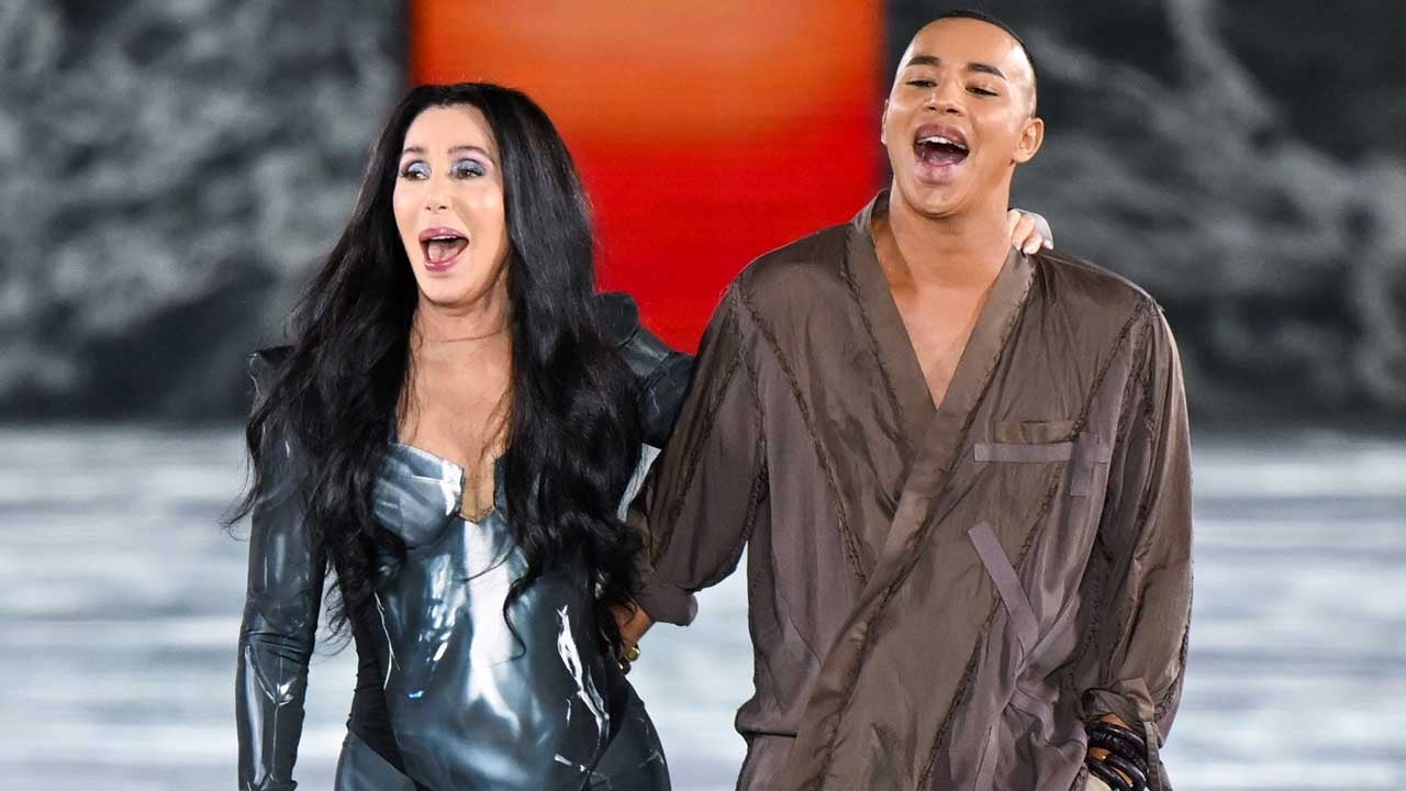 See Cher Strut the Runway in Surprise Finale at Paris Fashion Week ...