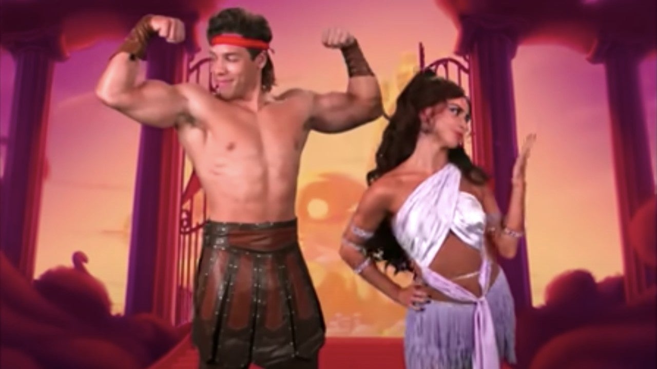 Joseph Baena Channels Dad Arnold Schwarzenegger in Impressive Hercules Costume on 'Dancing With ...