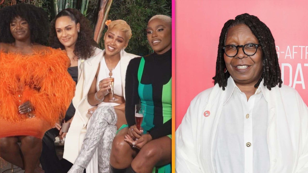Meagan Good Details Close Bond with 'Harlem' Cast, Whoopi Goldberg and ...