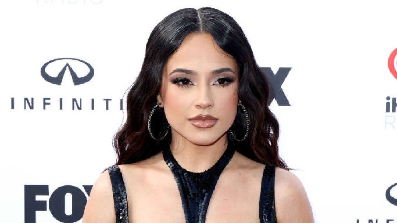 Becky G Attends iHeartRadio Music Awards Amid Sebastian Lletget ...