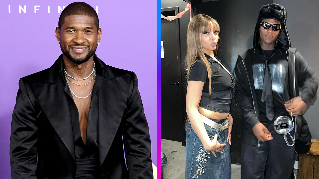 Usher's Son Stole His Phone to Link Up With PinkPantheress -- Read His ...