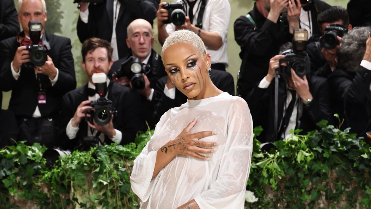 Doja Cat Explains Her Wet T-Shirt Look at the 2024 Met Gala (Exclusive ...