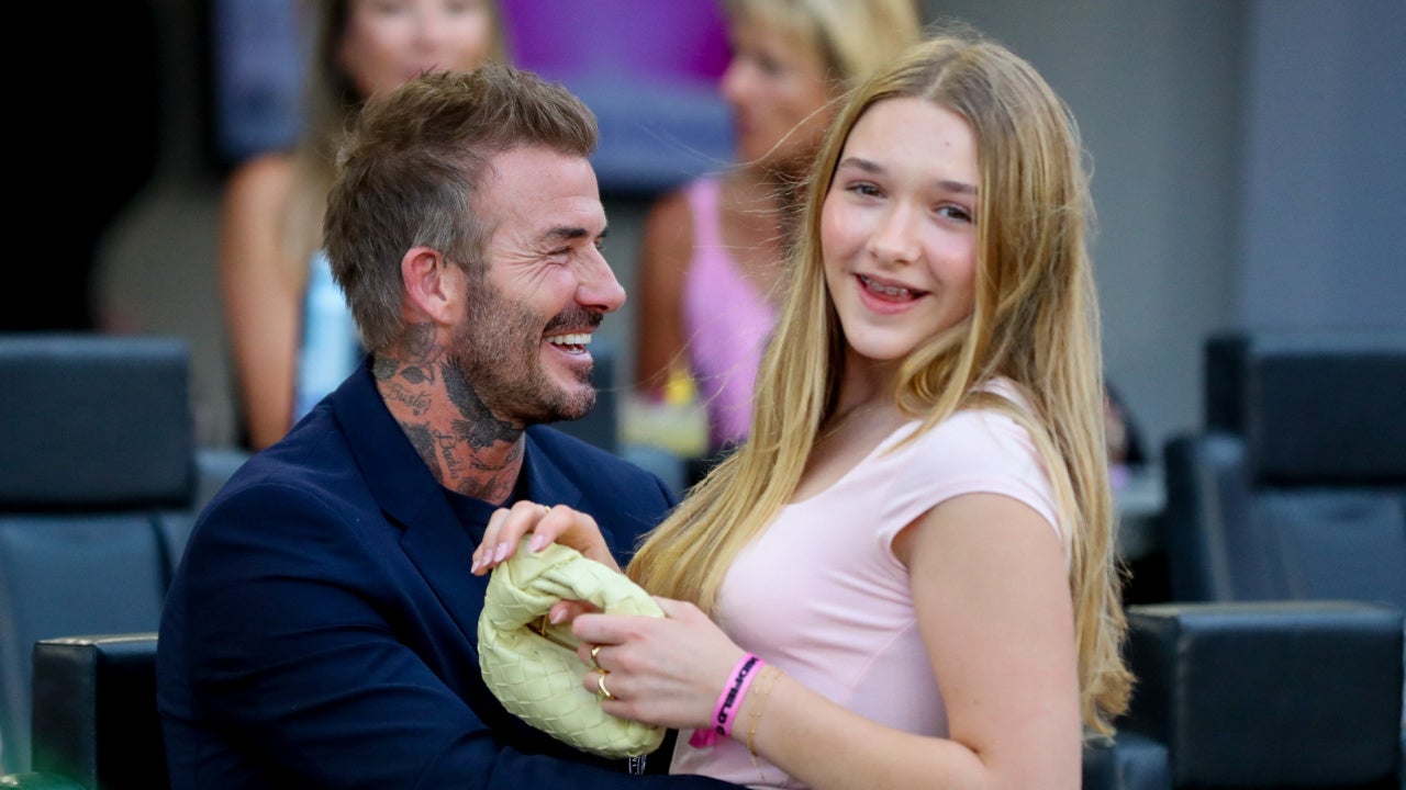 David Beckham Has a Sweet Daddy-Daughter Date With Harper Seven ...