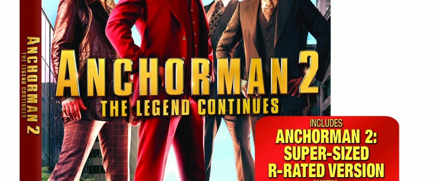 Anchorman 2 Bluray Cover