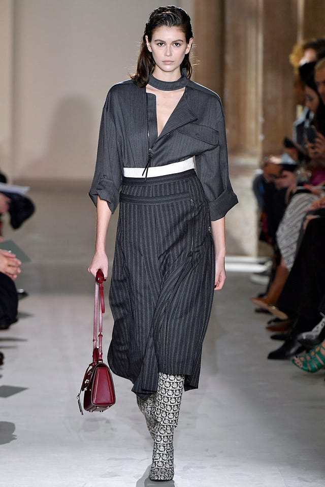 See Every One of Kaia Gerber's Runway Walks | Entertainment Tonight