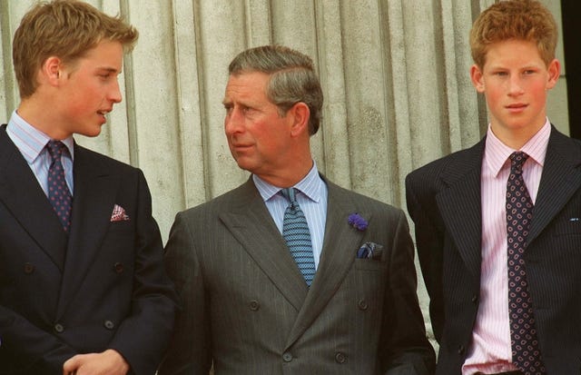 Prince William and Prince Harry in Their Teens: A Look Back ...