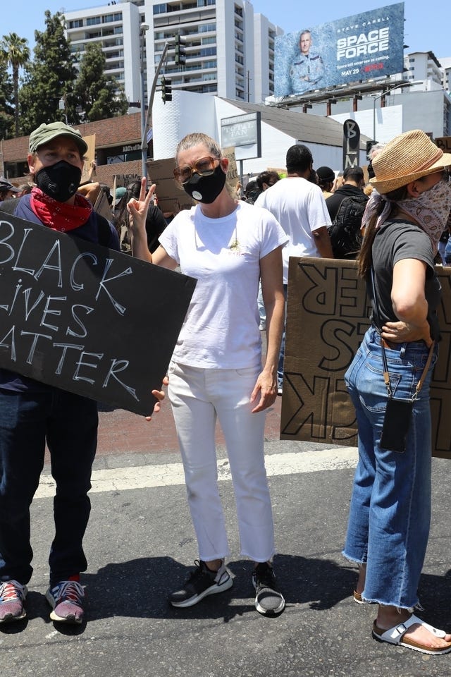 Celebs Taking Part in Black Lives Matter Protests and Rallies ...