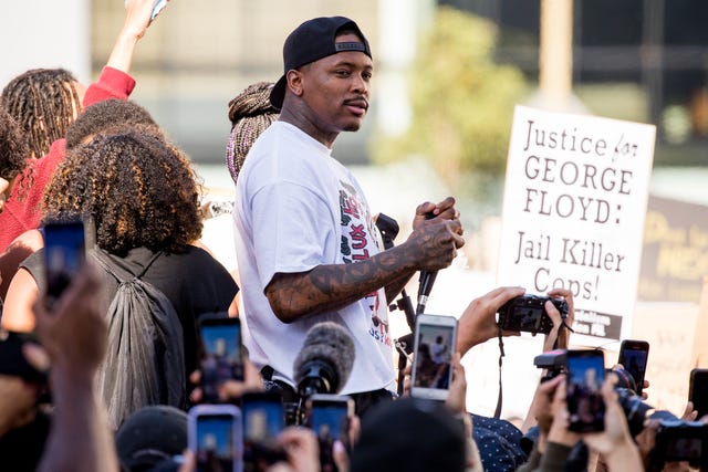 Celebs Taking Part in Black Lives Matter Protests and Rallies ...