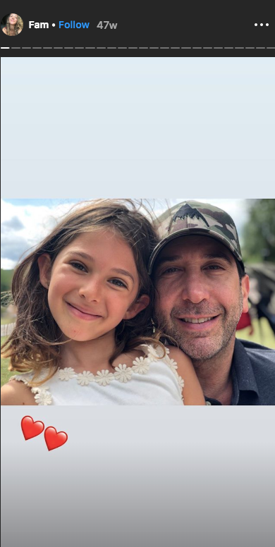 David Schwimmer Daughter Shaved Head