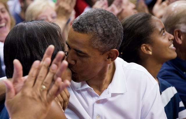 Swooning Over Barack and Michelle Obama's Sweetest Moments ...