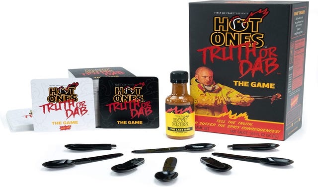 Heat Up Game Night With the Hot Ones Truth or Dab Game | Entertainment ...