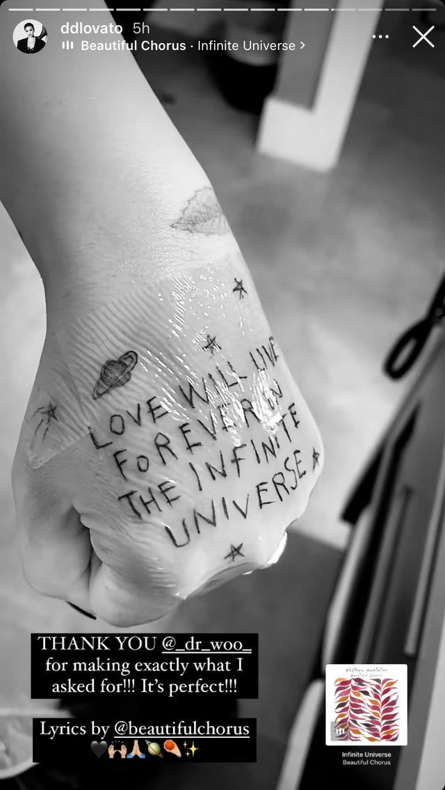 Demi Lovato Handwriting