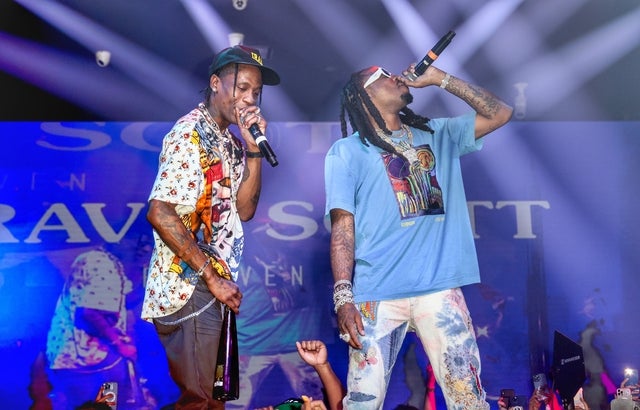 Rappers Performing On Stage