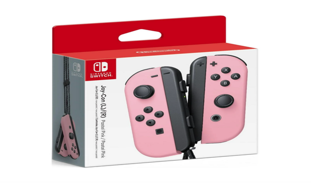 How to Pre-Order the New Princess Peach Pastel Pink Nintendo Switch Joy ...