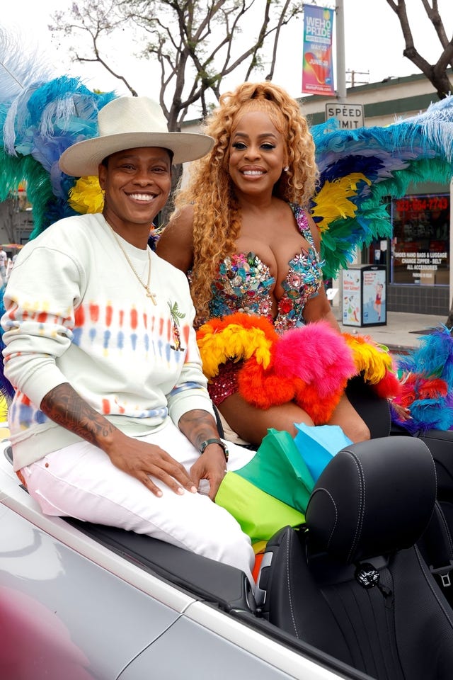 Celebs at Pride Parades Over the Past Decade and Beyond | Entertainment ...