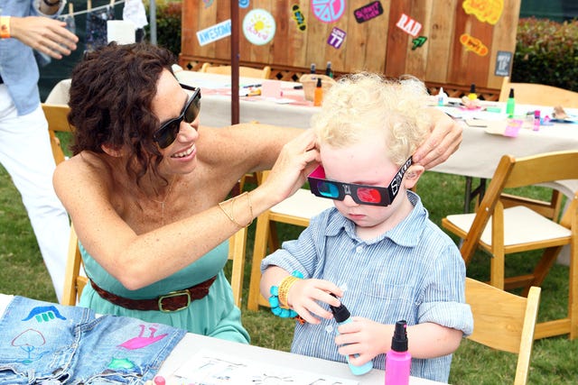 Cute Kid Pics: Celebs & Their Tots at the Pediatric AIDS Foundation ...