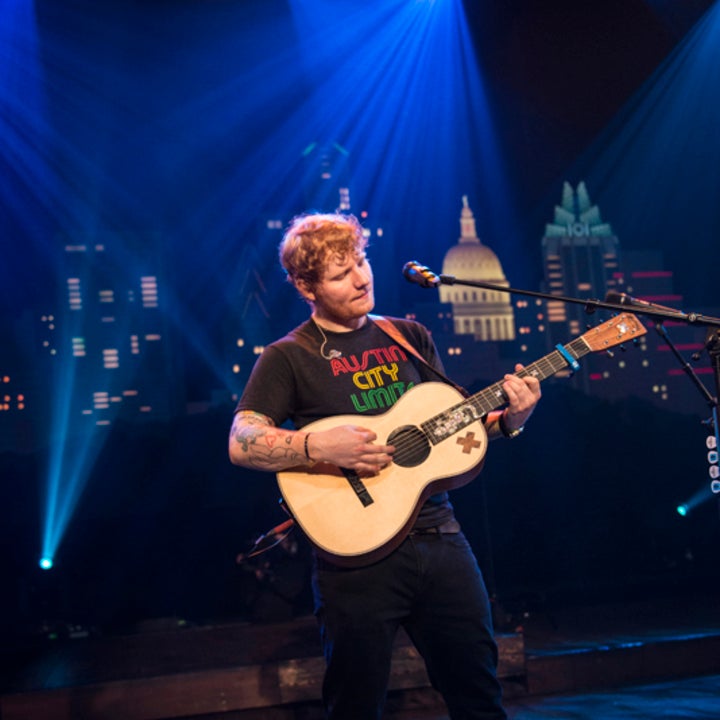Ed Sheeran Steps Out in a Cast and Sling After Scary Bicycle Accident ...