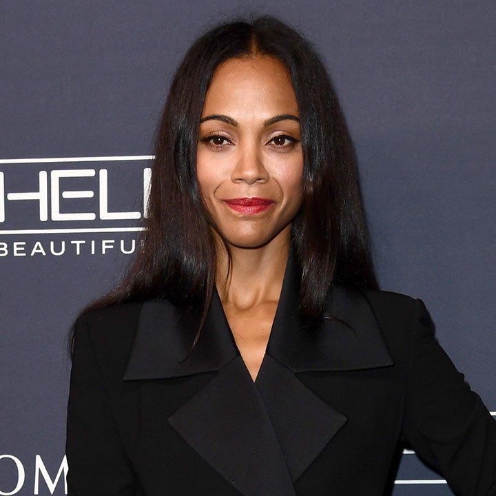 Zoe Saldana and Husband Elegantly Step Out for Milan Event ...