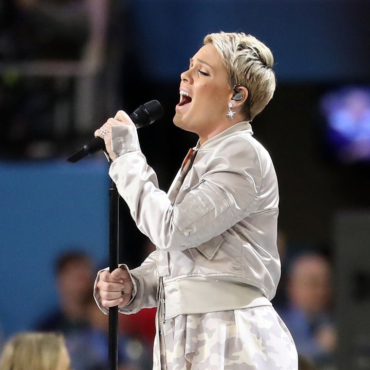 Super Bowl 2018: Pink Reacts Backstage to Powering Through 'Amazing ...