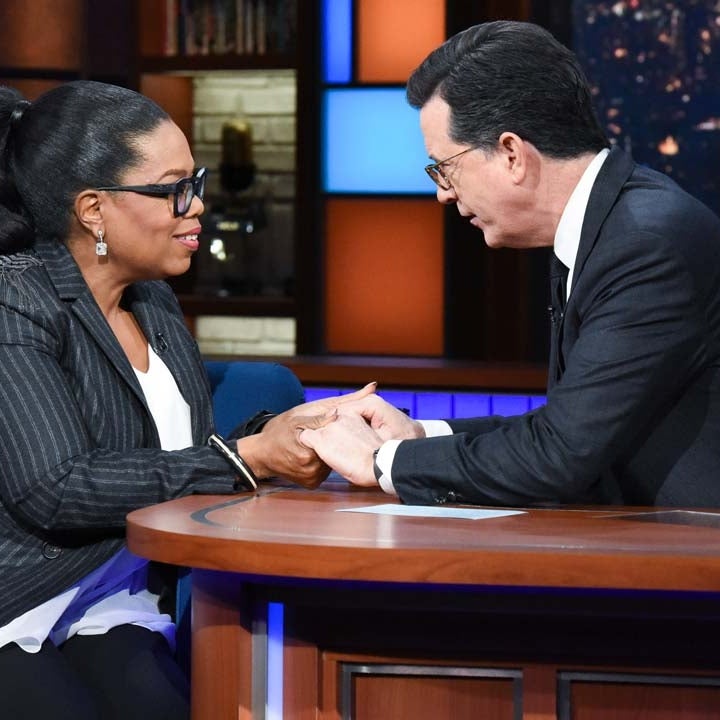 Oprah Winfrey Causes James Corden to Instantly Cry: Watch ...
