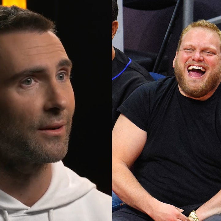 Adam Levine Laughing