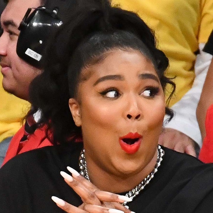 Lizzo Defends Her Thong-Baring Outfit at the Lakers Game ...