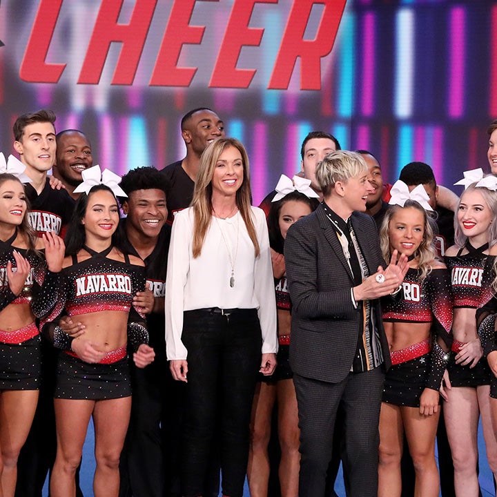 Kendall Jenner Joins the Navarro 'Cheer' Squad for One of Their Stunts ...
