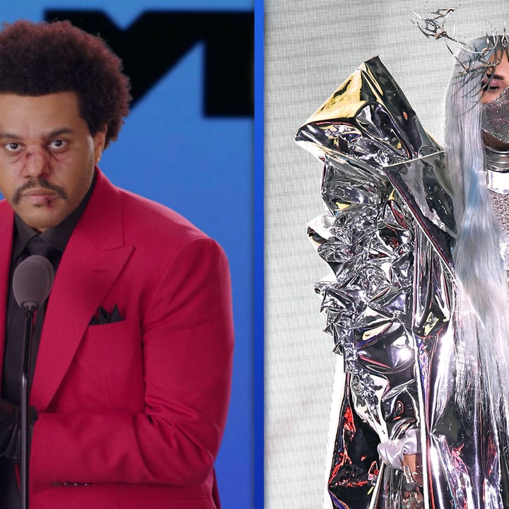 Why The Weeknd Wore Bloody Face Makeup at the VMAs, What is the Tricon ...