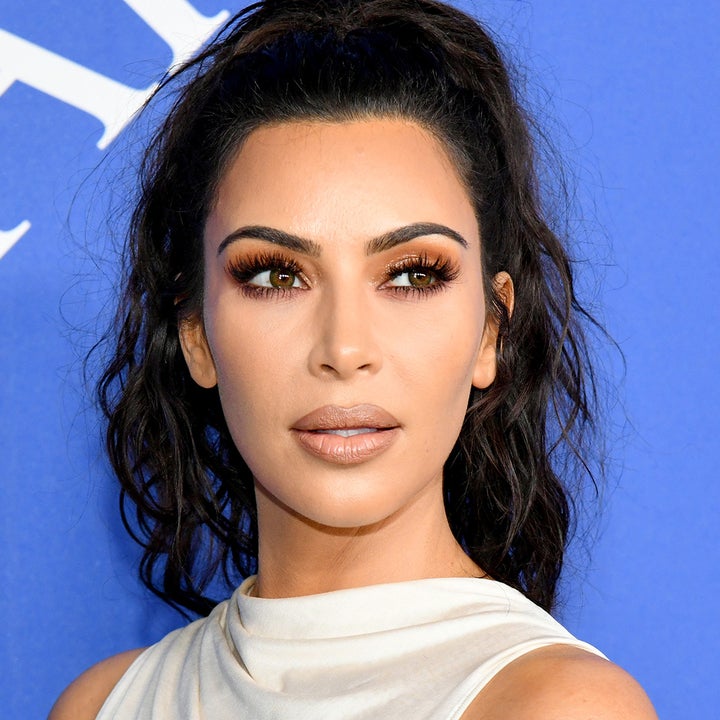 Kim Kardashian Steps Out in Bold Style for First Public Appearance ...