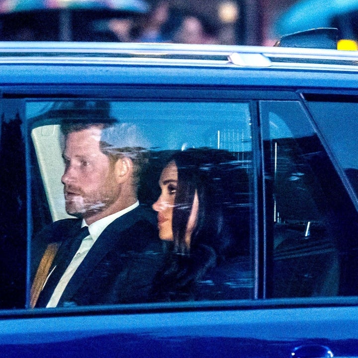 Prince Harry Cries During Queen Elizabeth's Service Alongside Meghan ...