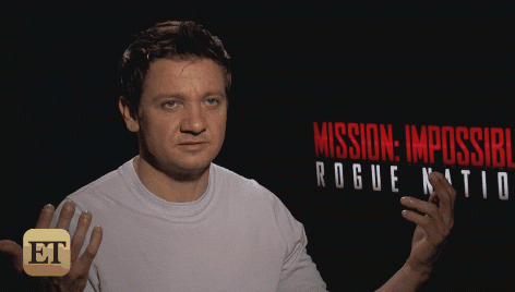 Jeremy Renner Says He Has Resting 'Murder Face'... and Proves It ...