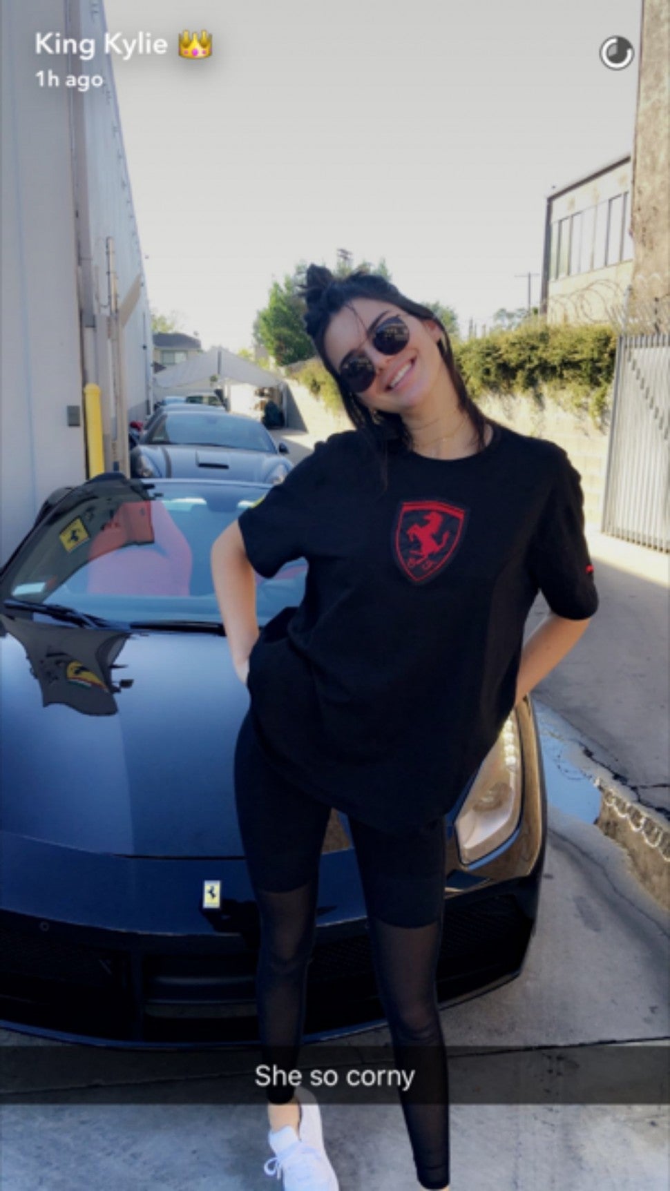 Kendall and Kylie Jenner Get Matching Ferraris -- See the 'Embarrassing ...