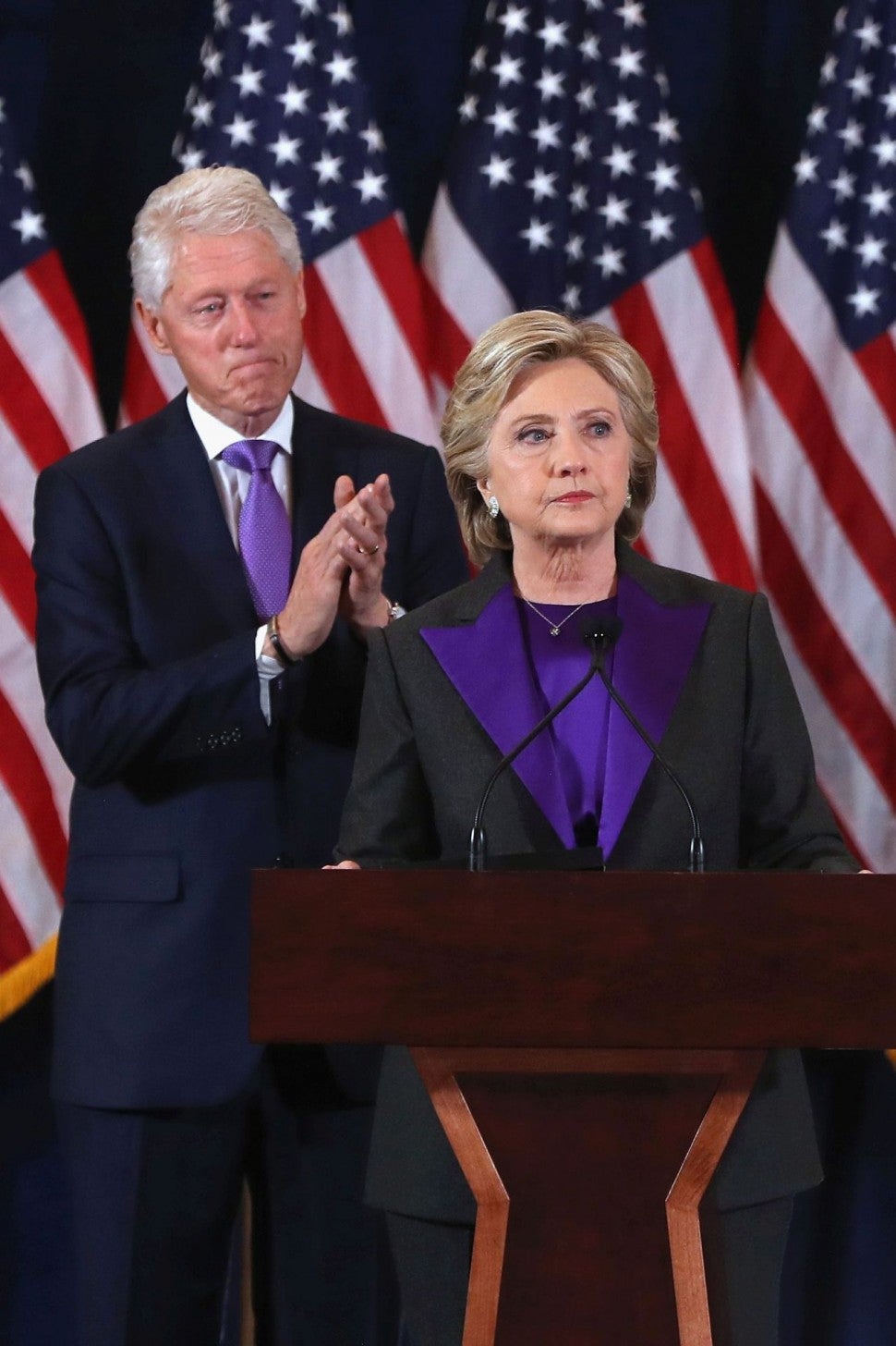 The Symbolic Meaning Behind Hillary Clinton's Purple Concession Speech ...