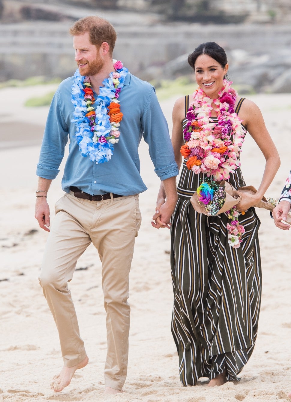 Meghan Markle and Prince Harry Go Tropical During Australian Beach ...