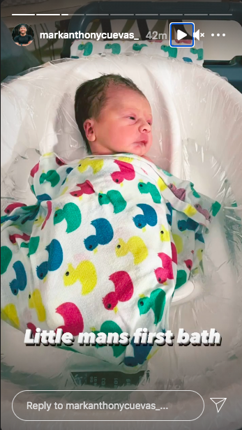 'Love Is Blind' Star Mark Cuevas Welcomes First Child With Fiancée ...