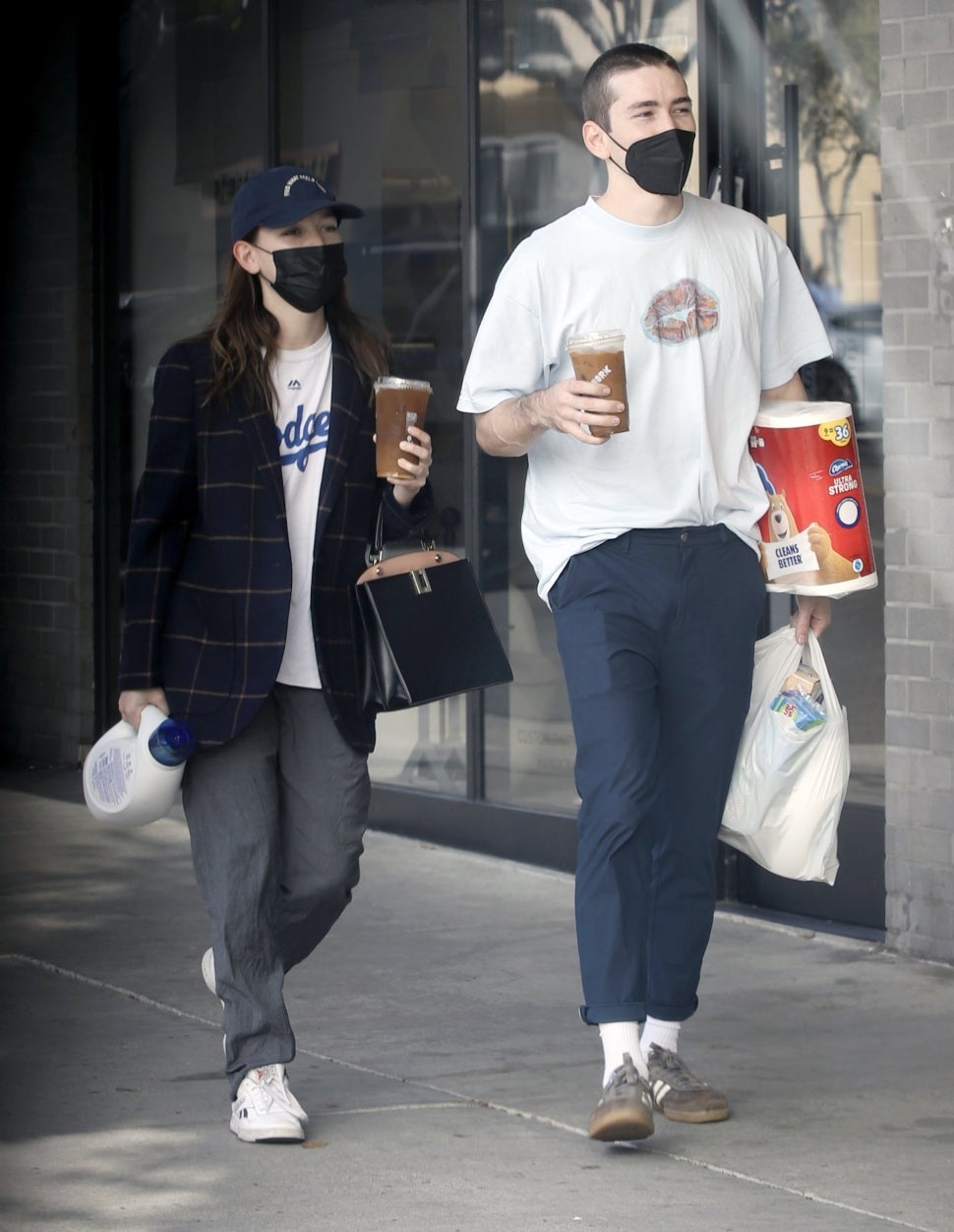 'You' Co-Stars Victoria Pedretti and Dylan Arnold Spotted Out Together ...