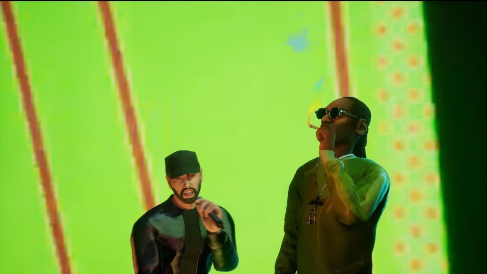 Eminem and Snoop Dogg Deliver Colorful, Animated Performance at MTV ...