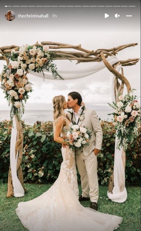 Christina Hall and Husband Josh Hall Share Sweet Snapshots From Wedding ...