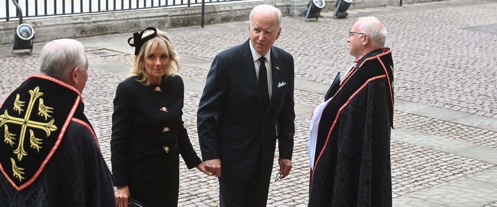 President Joe Biden and First Lady Jill Biden Attend Queen Elizabeth II ...