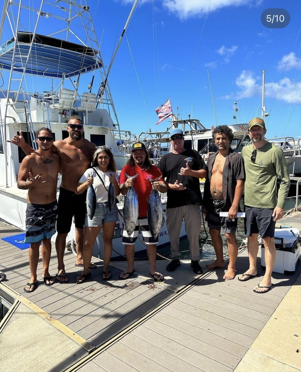 Jason Momoa Bares His Butt in Thong-Style Loin Cloth on Fishing Trip ...