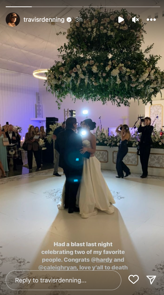 Country Music Star Hardy Marries Caleigh Ryan in Nashville: Inside the ...