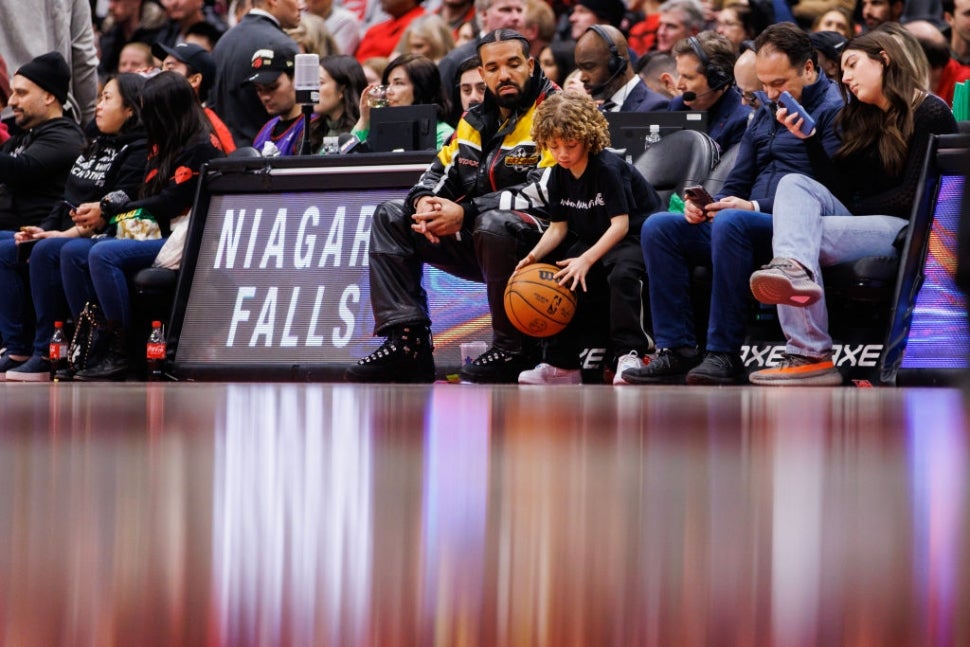 Drake and Son Adonis Are Too Cute at Latest Basketball Outing ...