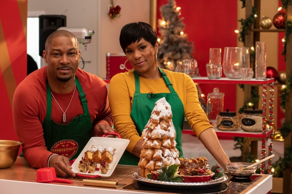 LeToya Luckett and Finesse Mitchell Dish on Their Sweet Holiday Film ...