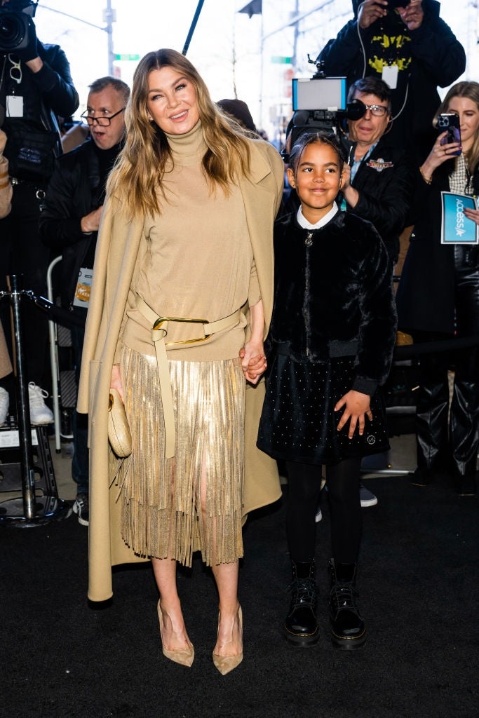 Ellen Pompeo Makes Rare Appearance With Daughter Sienna at Michael Kors ...
