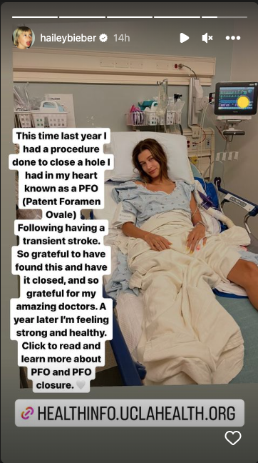 Hailey Bieber Remembers Her Heart Procedure 1 Year After Suffering ...