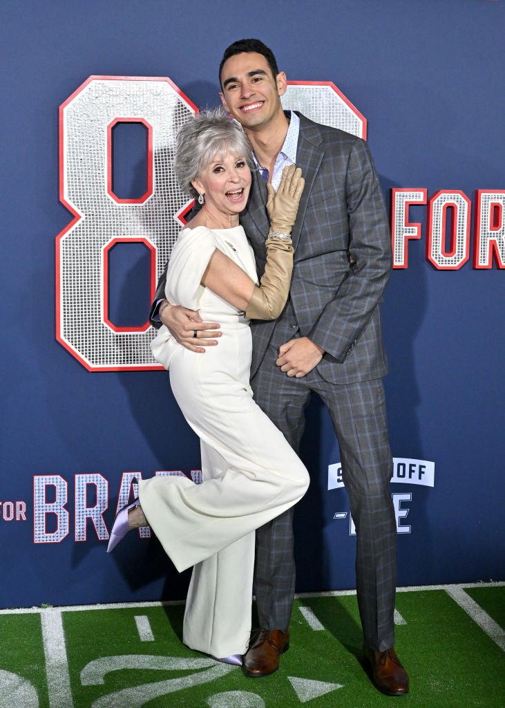 Watch Rita Moreno and Grandson Justin Adorably Interview One Another ...