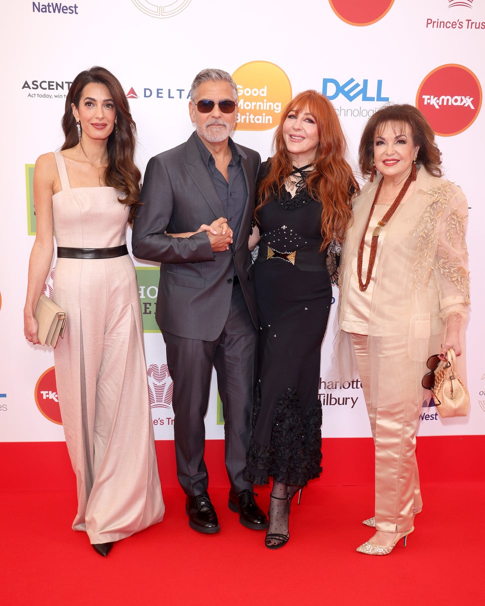 George Clooney and Amal Clooney Make Prince's Trust Awards a Family ...
