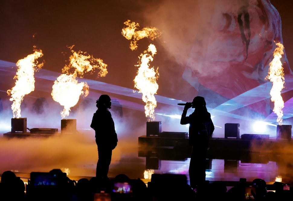 Migos' Offset and Quavo Reunite to Honor Late Takeoff With Surprise ...