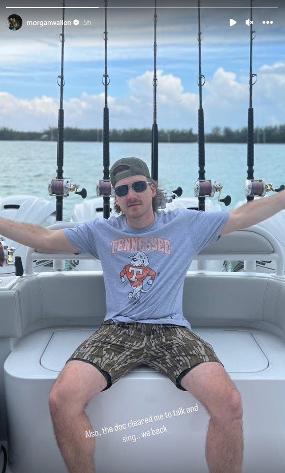 Morgan Wallen Cleared to Sing Again After Weeks-Long Medical Vocal Rest ...